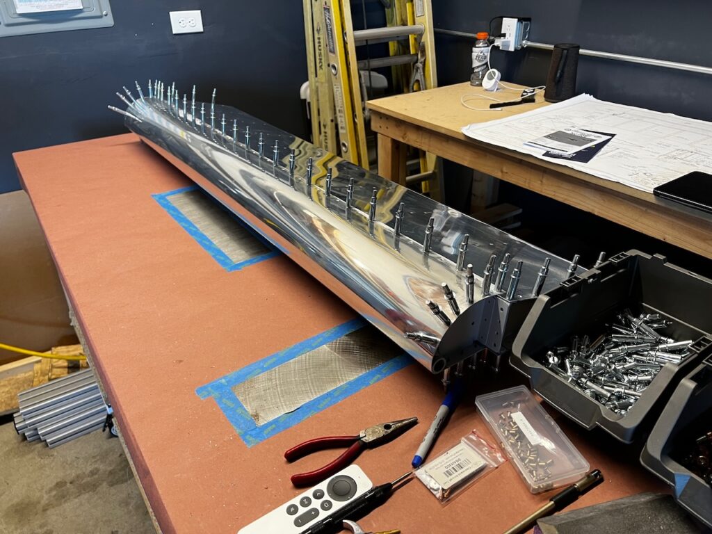 Aileron Assembly Part 1 – Building N679PG